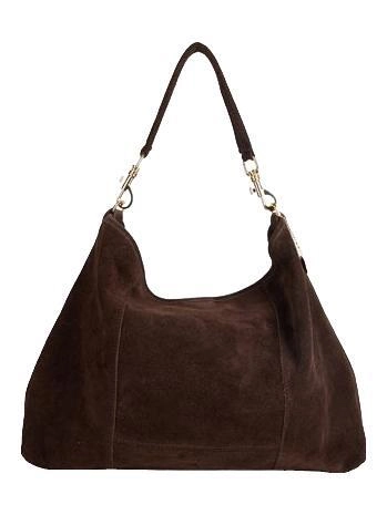 LAURA DI MAGGIO Handbag Chocolate Leather - Brown