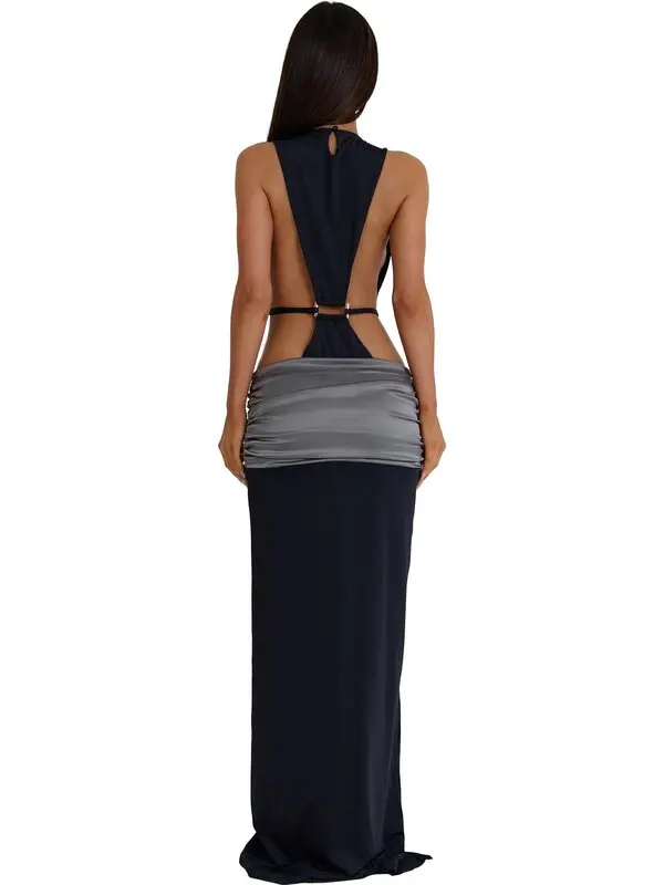 OUTCAST Aliyah Maxi Dress - Black