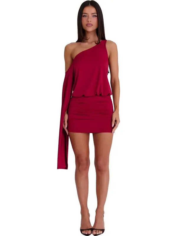 OUTCAST Kathrin Mini Dress - Red