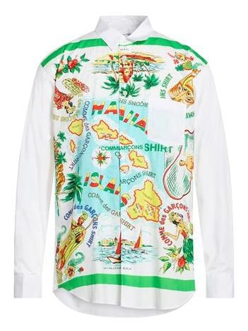Comme Des Garçons Shirt Size Cotton - White