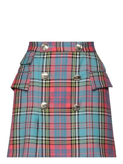 VIVIENNE WESTWOOD Mini Skirt Size Virgin Wool - Blue