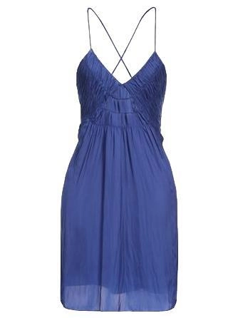 Zadig&Voltaire Mini Dress Size Polyester, Recycled Polyester - Blue