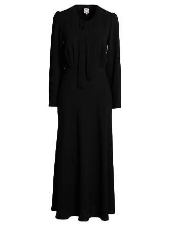 INES DE LA FRESSANGE PARIS Maxi Dress Size Recycled Polyester, Polyester - Black