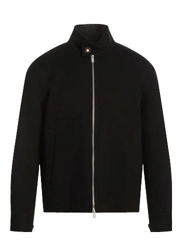 LARDINI Virgin Wool Jacket - Black