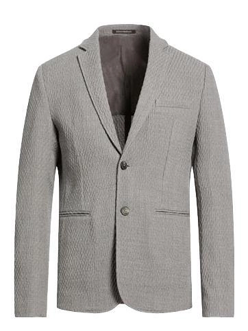 Emporio Armani Blazer Size Virgin Wool, Elastane - Grey