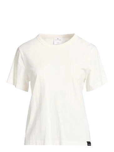 COURREGES Cotton T-shirt With Embroidered Logo - White