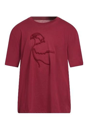 Armani Exchange T-shirt Burgundy Size Cotton - Red
