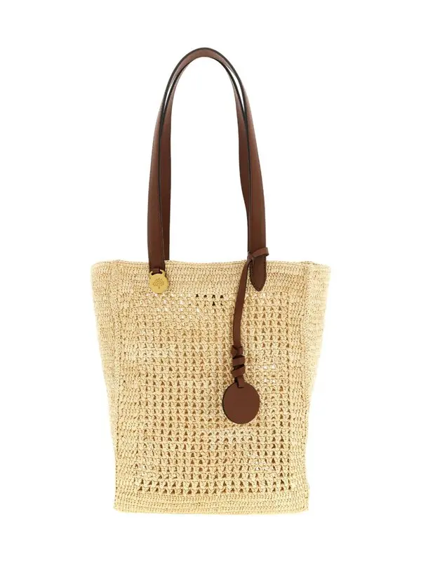Mulberry Cut-out Handbag - Beige