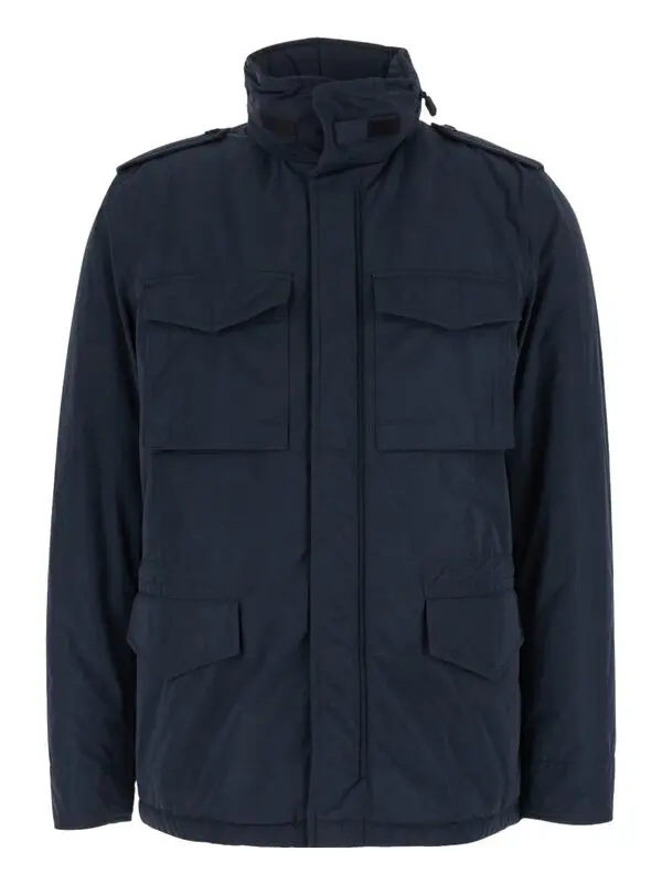 Aspesi Long-sleeve Casual Jacket - Blue