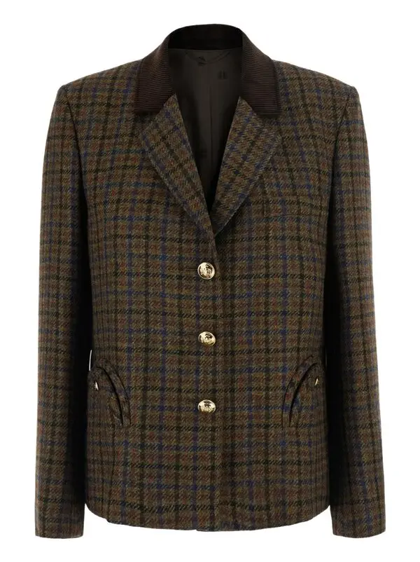 BLAZÉ MILANO Single-breasted Blazer - Brown