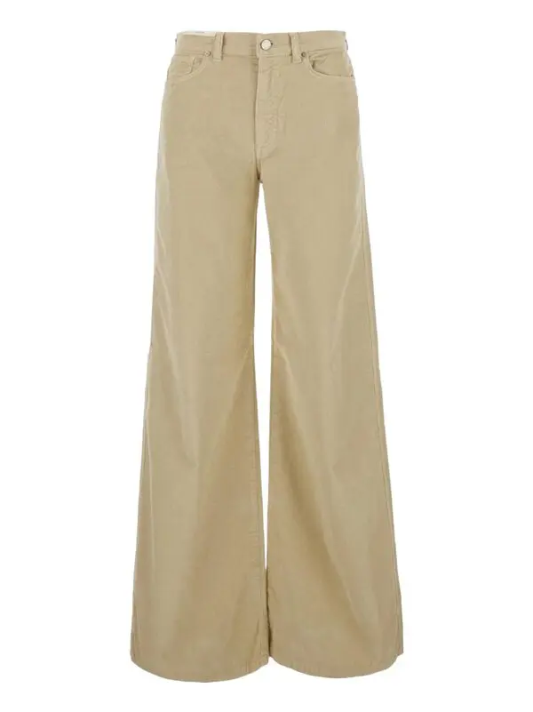 PT TORINO Straight-leg Casual Trousers - Beige
