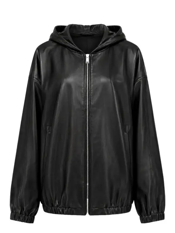 ARMA Hooded Zip-up Jacket - Black