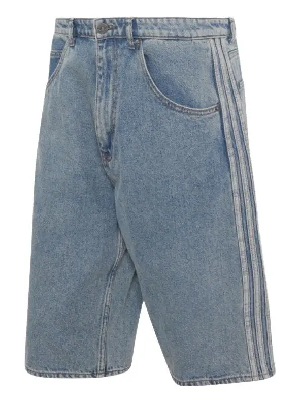 ADIDAS ORIGINALS Firebird Adicolor Denim Jorts - Make Old Blue