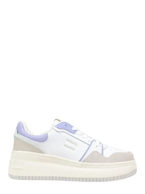 Tommy Hilfiger Logo Lace-up Sneakers - White
