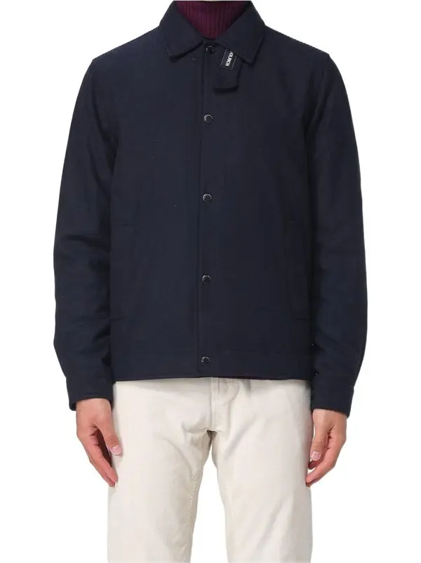 Woolrich Button-up Long-sleeved Shirt Jacket - Black