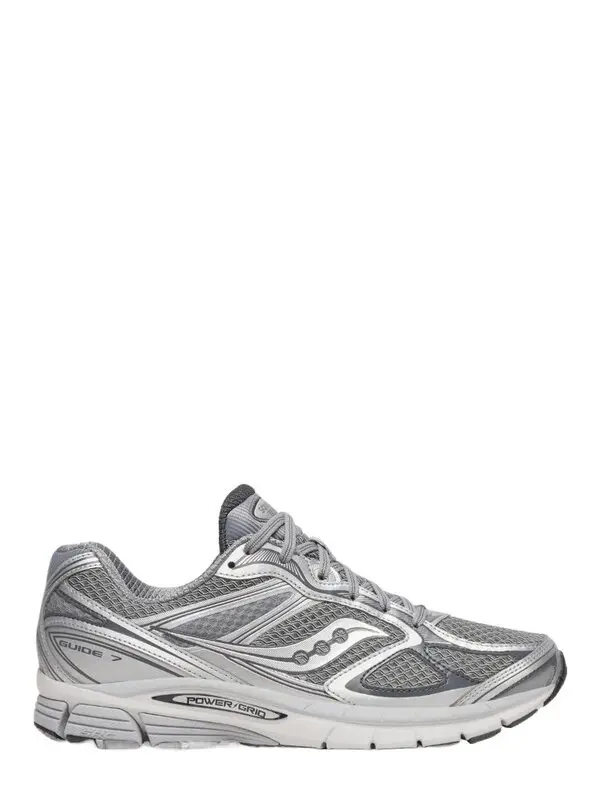 Saucony Progrid Guide 7 Lace-up Sneakers - Grey  Silver