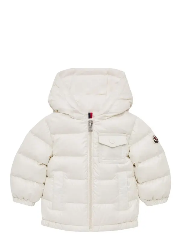 Moncler Hooded Down Jacket - White