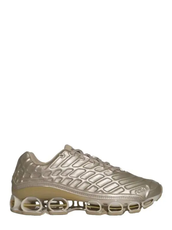Adidas F50 Metallic-finish Lace-up Sneakers - Silver/gold/bliss