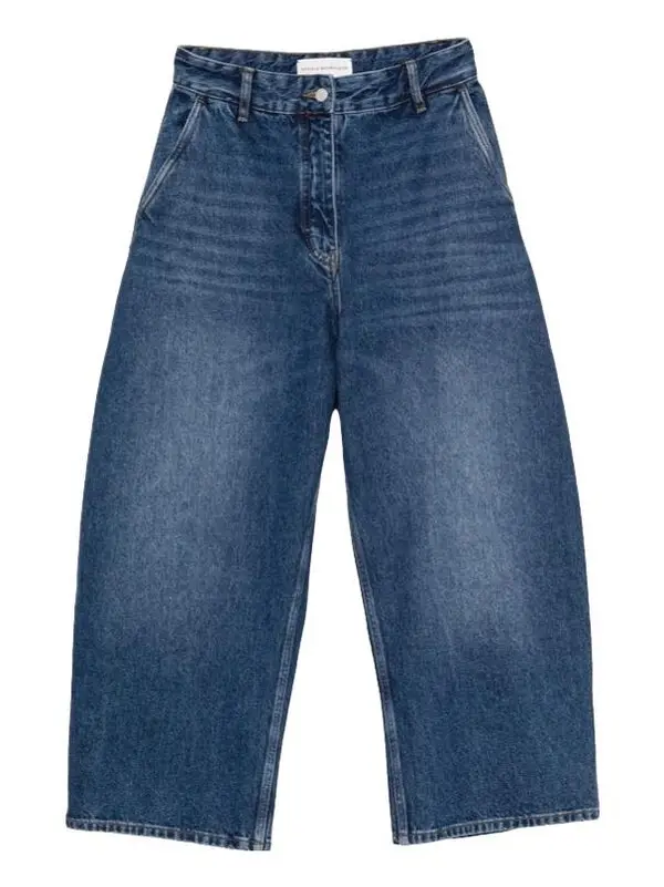 Studio Nicholson Belt Loop Jeans - Blue