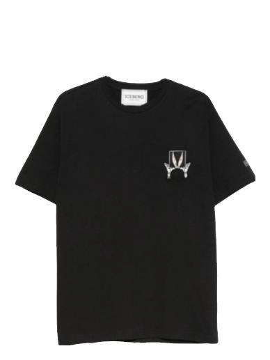 Iceberg Short-sleeved T-shirt - Black
