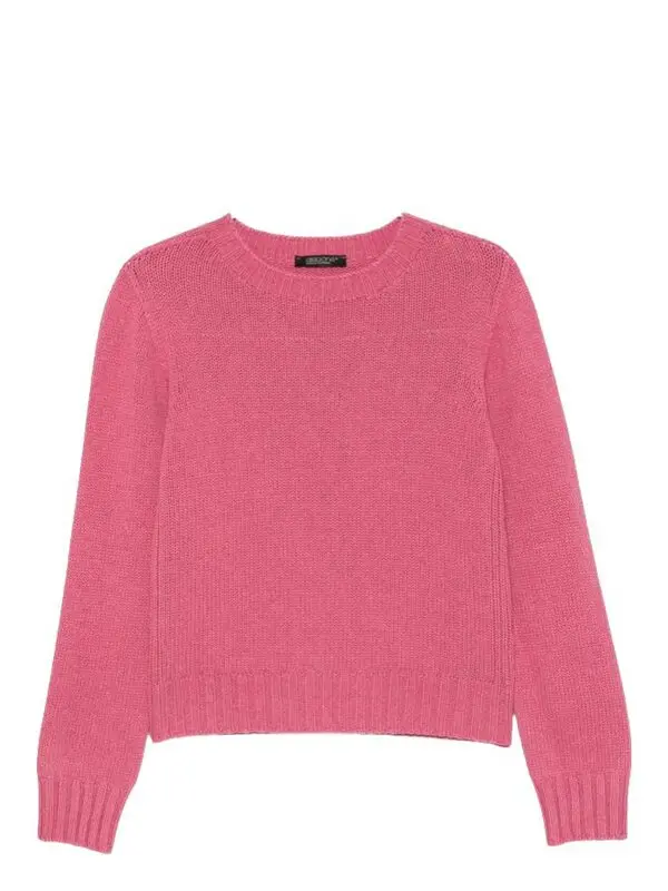 ARAGONA Ribbed-knit Crew-neck Sweater - No