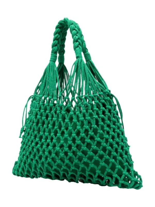 THE FRANKIE SHOP Mesh-style Handbag - Green