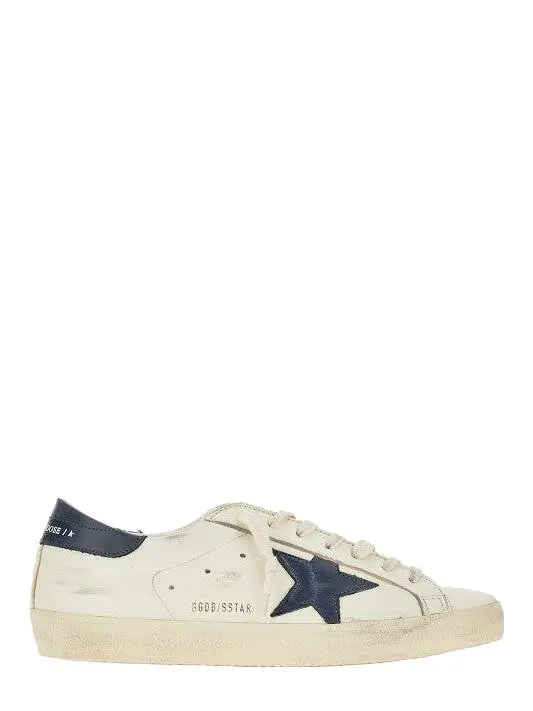 GOLDEN GOOSE Super-star Nappa Leather Sneakers - White