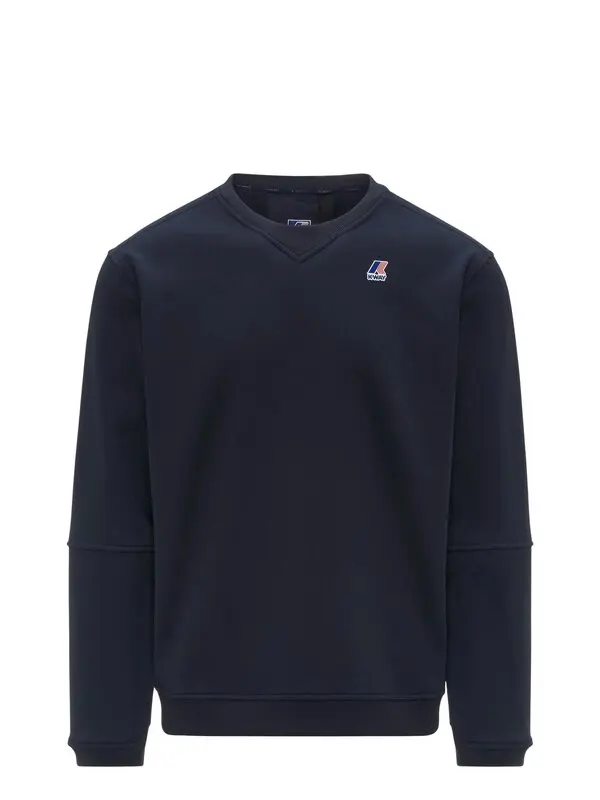 K-WAY Nael Brushed Pc Pullover - Blue