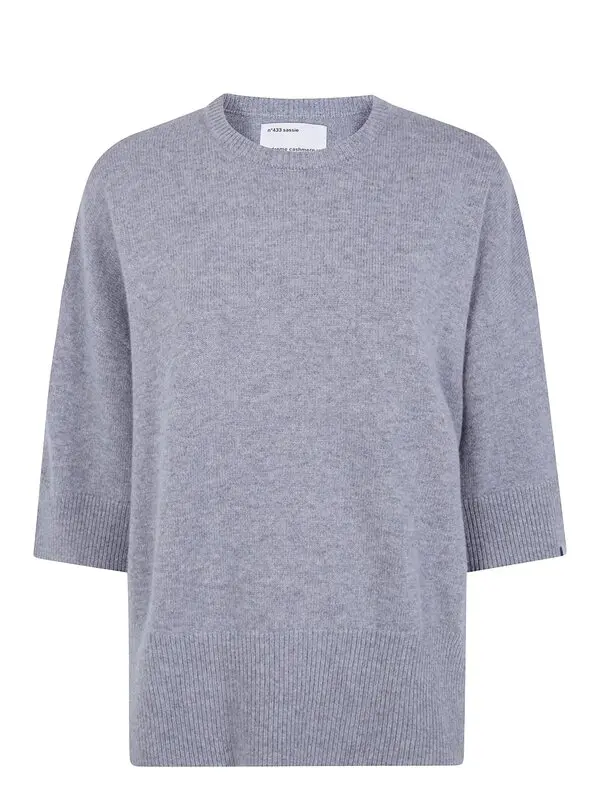 Extreme Cashmere Sweater 100% Cashmere "sassie N.433 - Gray