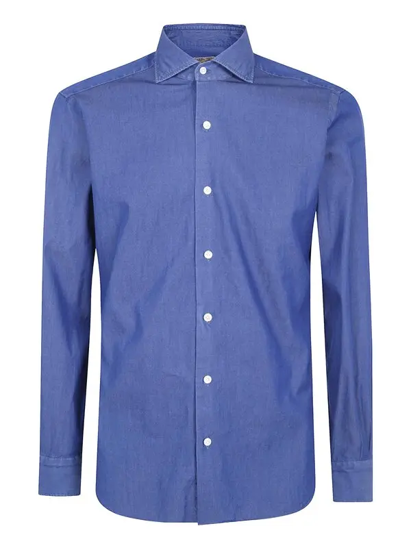 BARBA NAPOLI Shirt Light - Blue