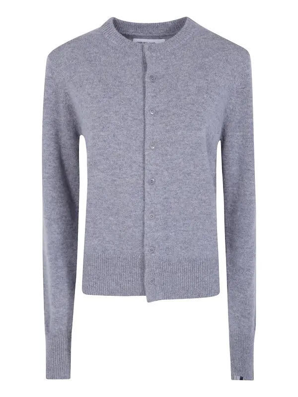 Extreme Cashmere Little Lamb N.435" Button Front Cardigan - Gray