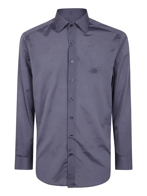 Etro Shirt Long Sleeve "classic Shirt - Gray