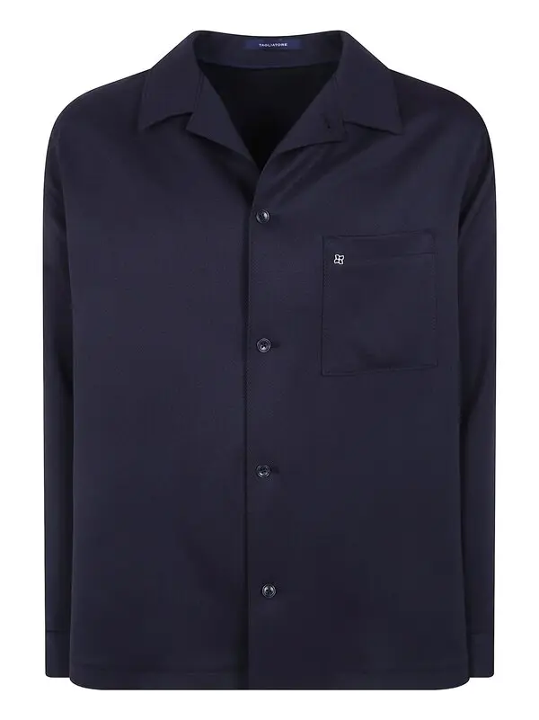 Tagliatore Shirt Long Sleeve "abani - Blue