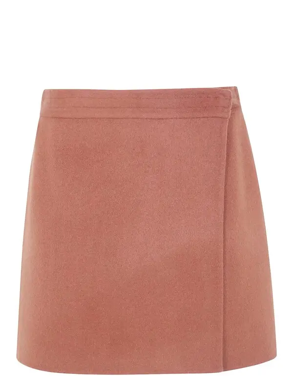 SEMICOUTURE Skirt Double Layers "june - Red