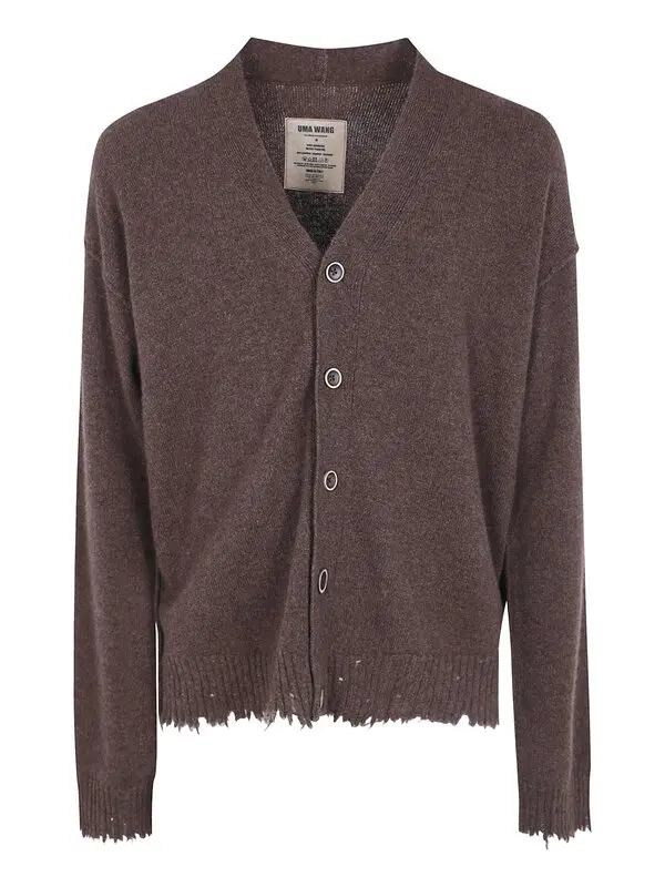 UMA WANG Cardigan - Brown