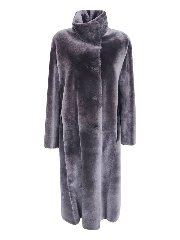 Giorgio Armani Coat Long Classic Trench - Brown