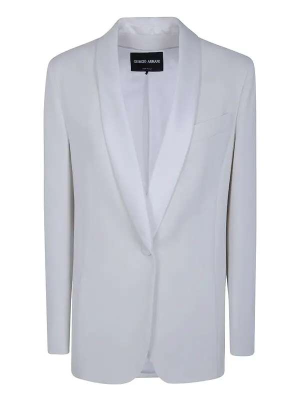 Giorgio Armani Jacket Classic Blazer - White