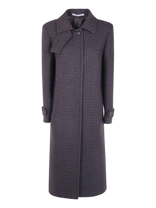 Tagliatore Wool Coat - Brown