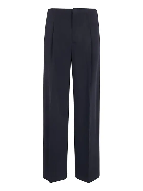 Alberta Ferretti Trousers Stretch "cady Stretch - Black
