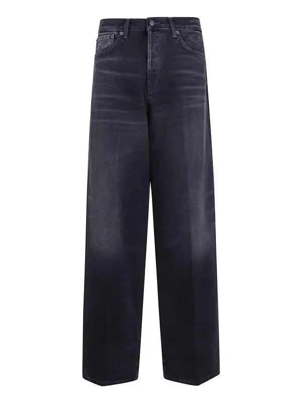 HAIKURE Jeans Wide Leg "bethany Vintage - Black