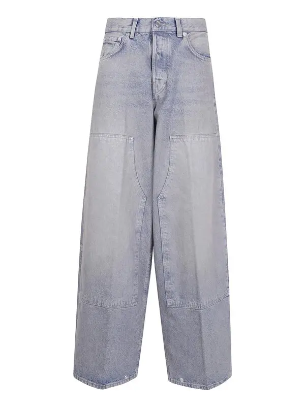 HAIKURE Ziggy Wide Leg Jeans - Blue