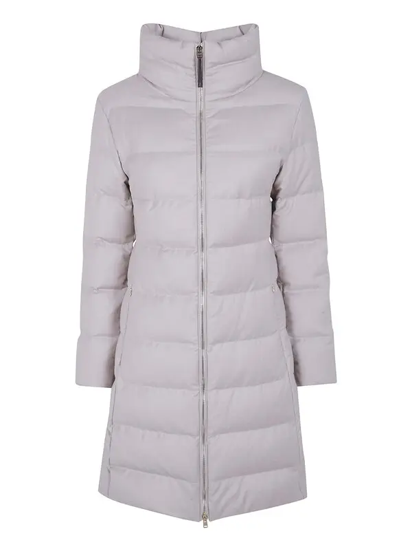 Herno Jacket Long "chantilly - Yellow