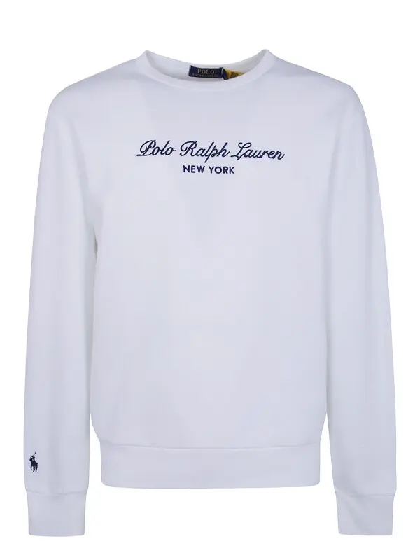 Polo Ralph Lauren Sweater Round Neck "round Neck Sweater - White