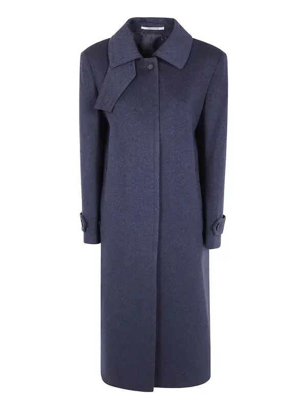 Tagliatore Long "bethany" Coat - Gray