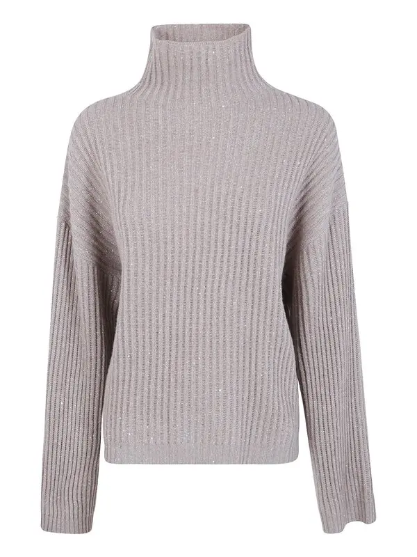 Brunello Cucinelli Sweater Turtleneck "mbm753504 C506 Hazelnut - Brown
