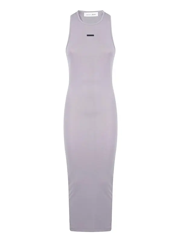 Fear Of God Dress Halter Neck "soft Rib Racerback - Gray