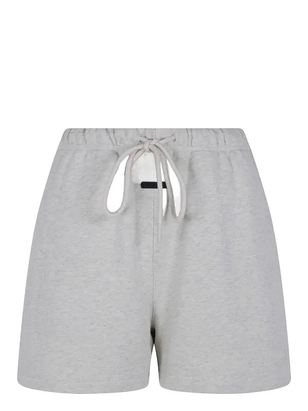 Fear Of God Pants Classic Fit "classic Fit Short - White