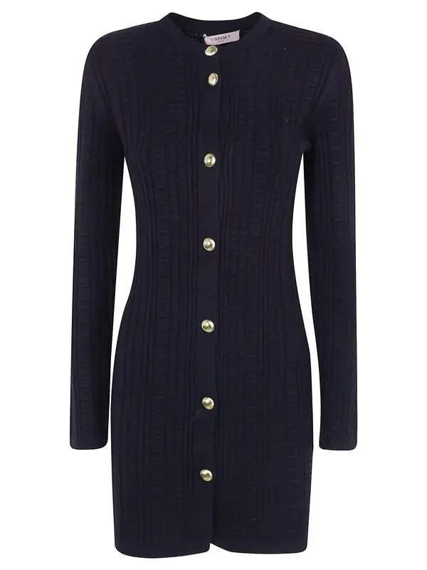 TWINSET Dress Buttoned "262tp3100 - Black