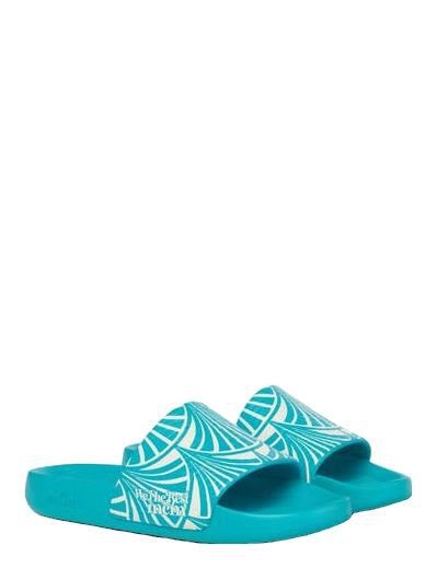 Mcm Art Deco Palm Tree Slides - Ceramic