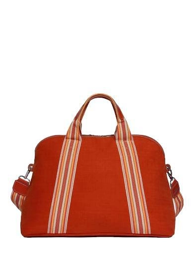 MY STYLE BAGS Macari London Duffel Bag - Orange